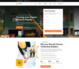 18 Best Free Construction WordPress Themes of 2025