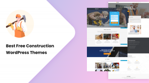 18 Best Free Construction WordPress Themes of 2025