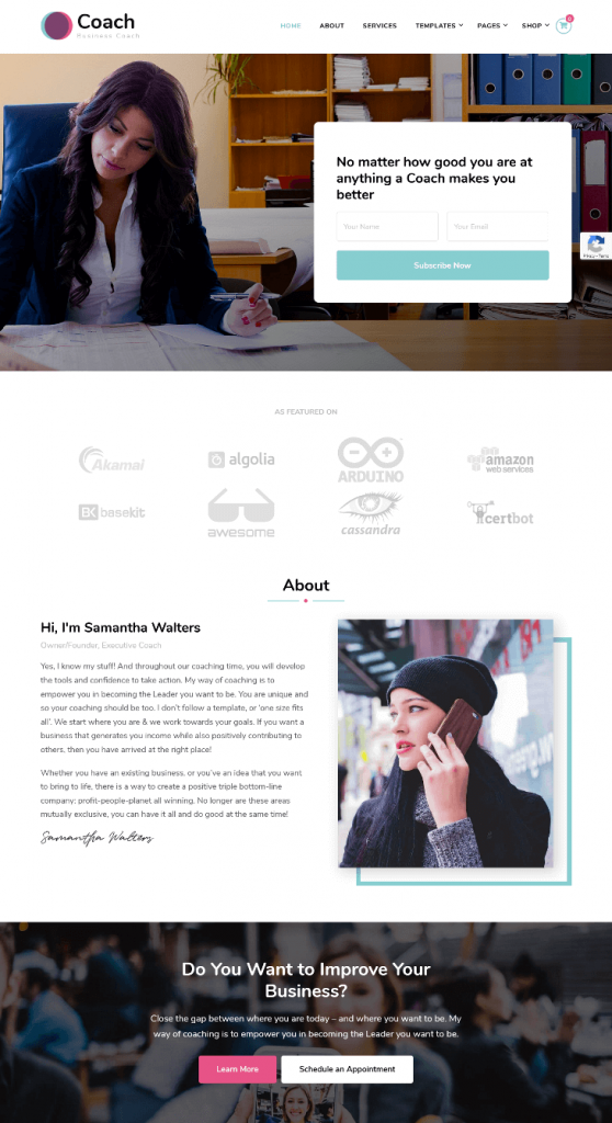 25+ Best Coaching WordPress Themes of 2025