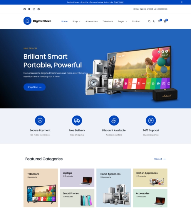Shopexcel WordPress Theme Demo | Blossom Themes