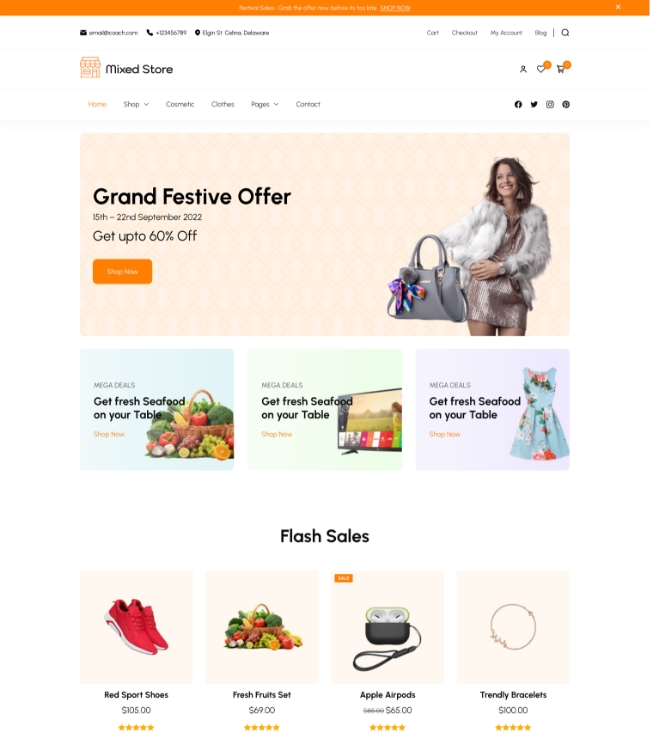 Shopexcel WordPress Theme Demo | Blossom Themes