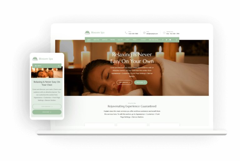 Blossom Spa Pro WordPress Theme Demo | Blossom Themes