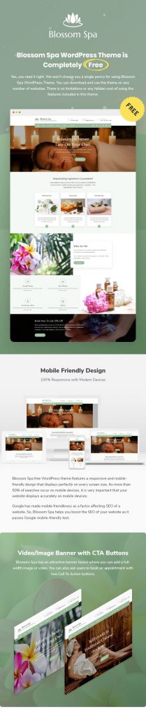 Blossom Spa - Free Spa, Salon and Beauty WordPress Theme