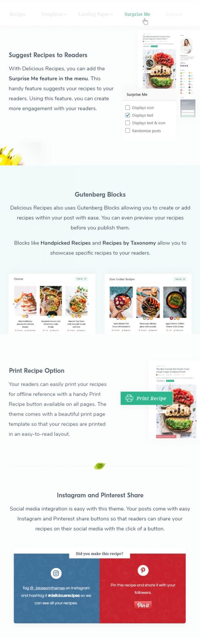 Cookery - Lead Generating WordPress Recipe Theme
