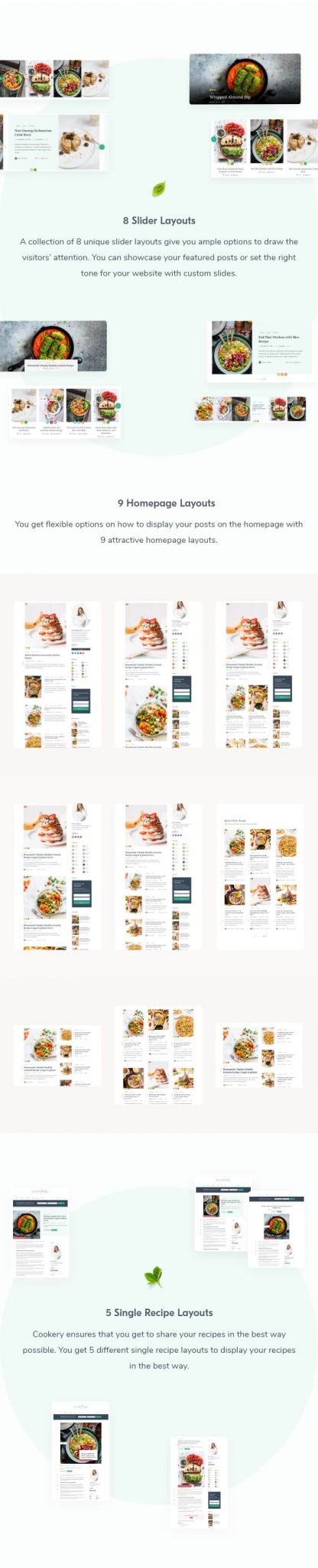 Cookery - Lead Generating WordPress Recipe Theme