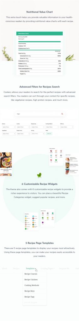 Cookery - Lead Generating WordPress Recipe Theme