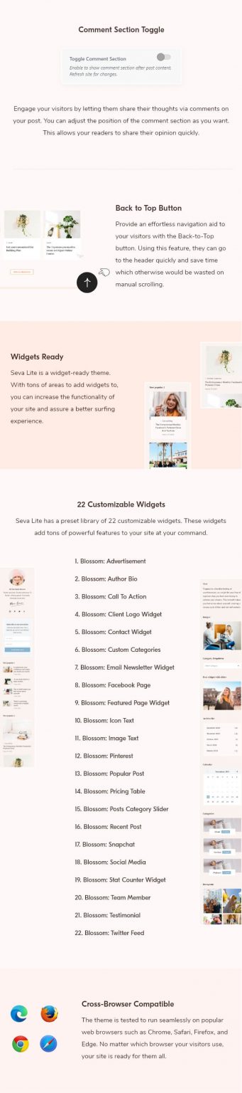 Seva Lite - Free WordPress Theme for Coaches, Entreprenuers and Business Owners
