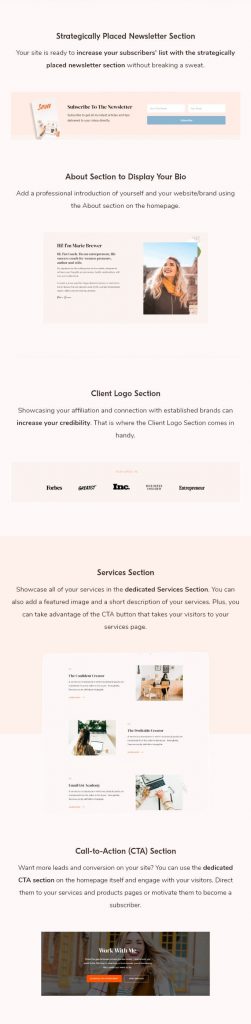 Seva Lite - Free WordPress Theme for Coaches, Entreprenuers and Business Owners