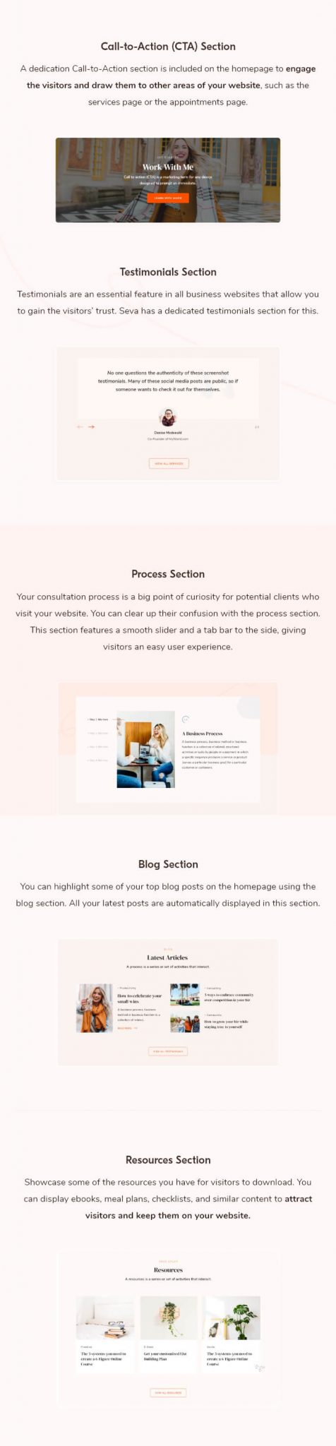 Seva - WordPress Theme for Coaches and Entrepreneurs