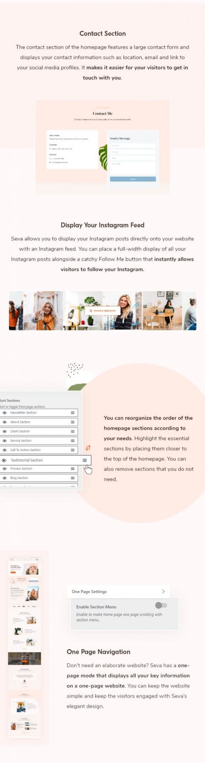 Seva - WordPress Theme for Coaches and Entrepreneurs