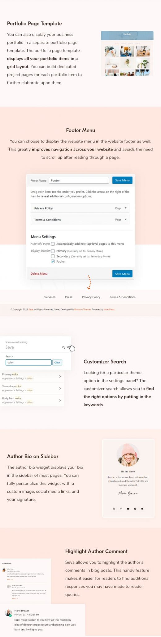 Seva - WordPress Theme for Coaches and Entrepreneurs