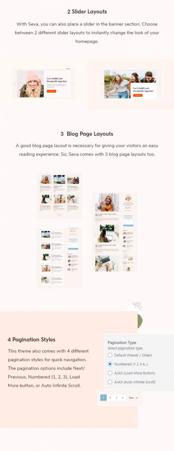 Seva - WordPress Theme for Coaches and Entrepreneurs