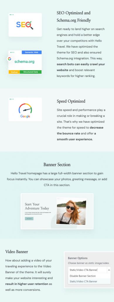 Hello Travel - Free WordPress Theme for Travel Blogs