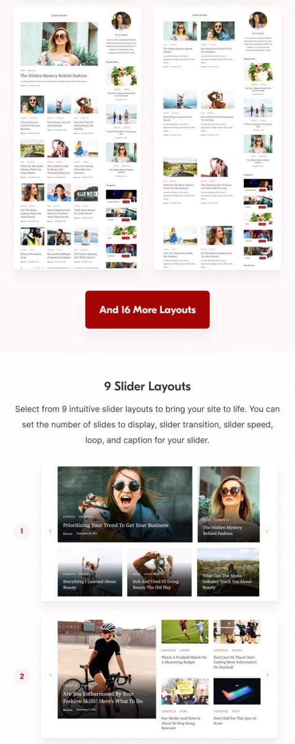 Blossom Magazine Pro - Premium Magazine WordPress Theme
