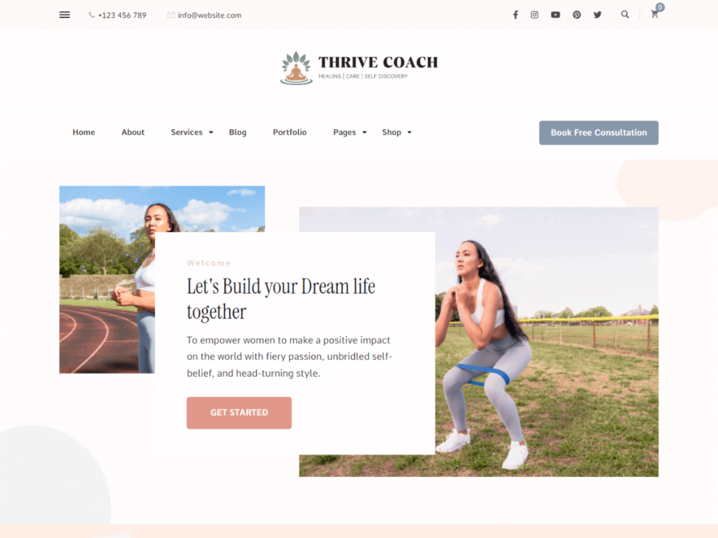 Coaching and Consulting WordPress Themes by Blossom Themes